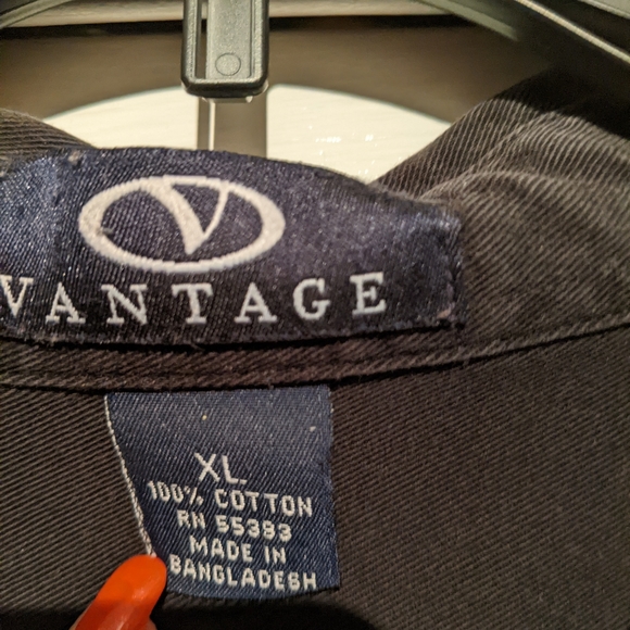 Vantage | Shirts | Mens Button Down Shirt With Budweiser Logo | Poshmark
